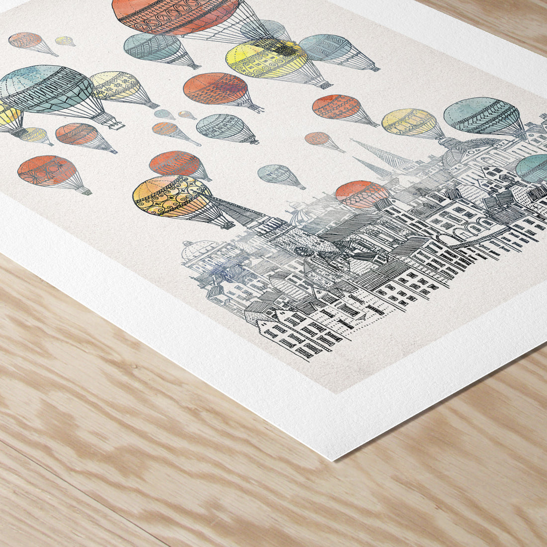 Voyages Over Edinburgh – Fleck Illustration